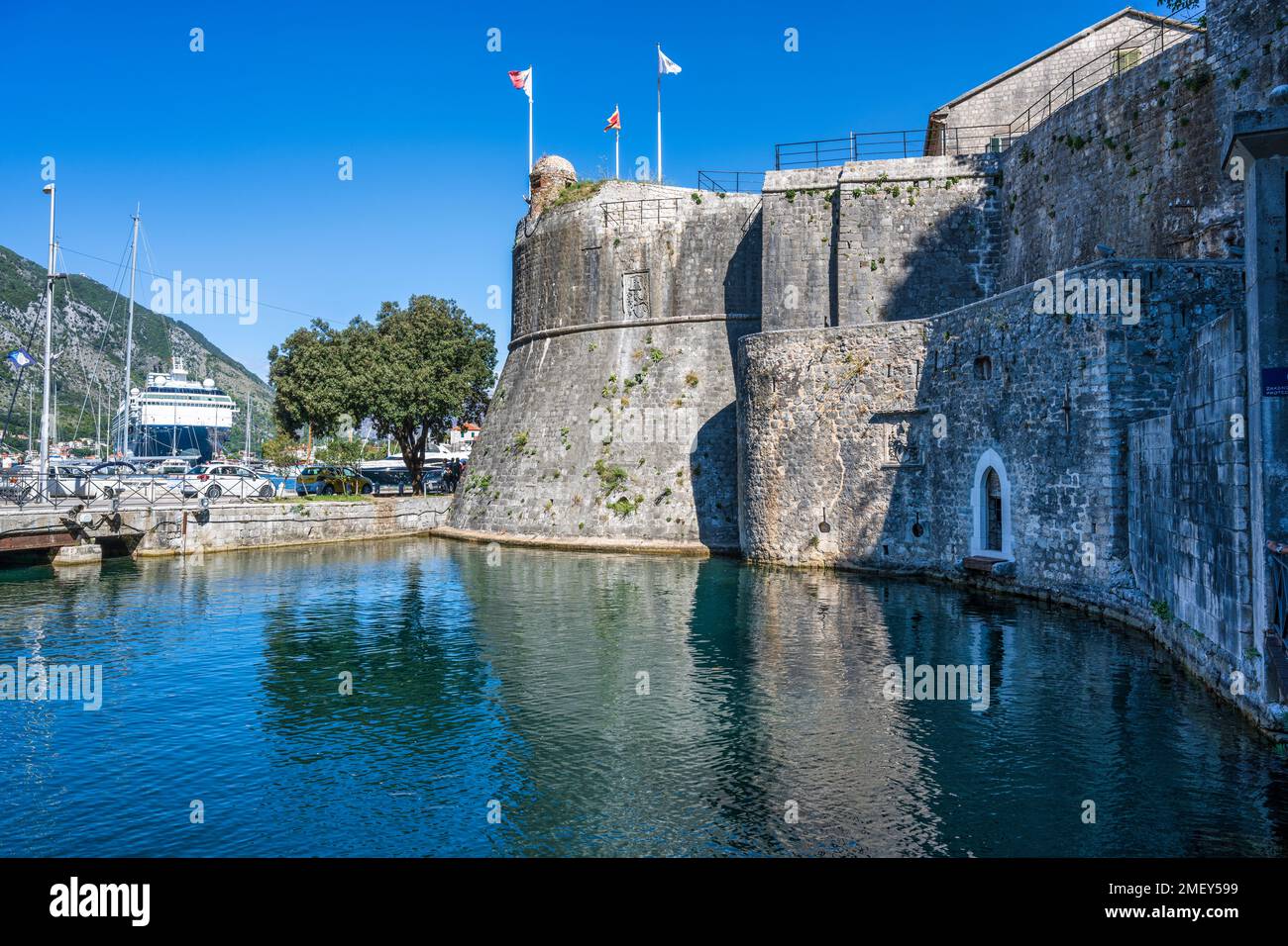 Gurdić Bastion and Gurdić Gate, the fortified south entrance to the old ...
