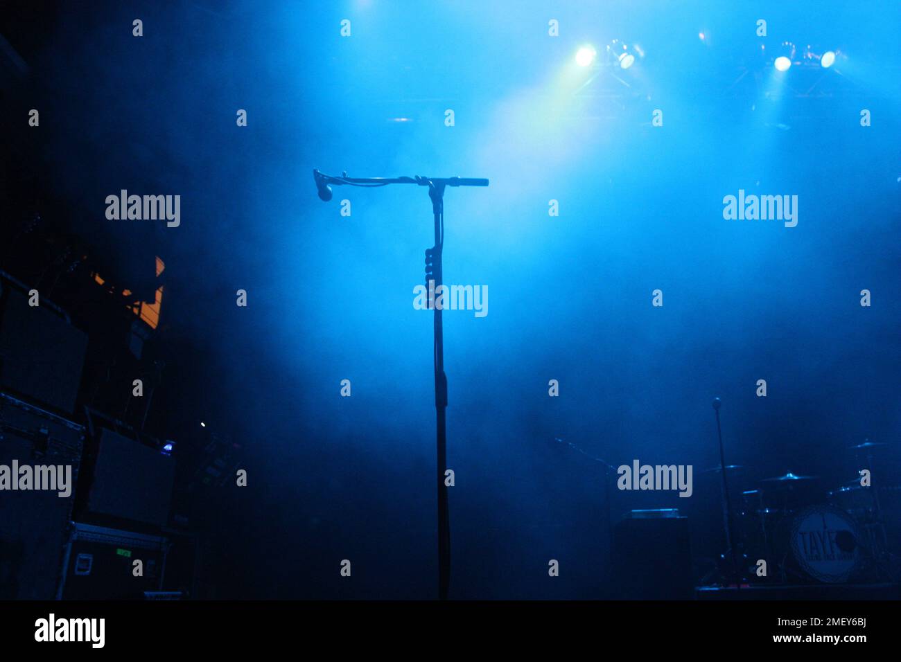 Taking Back Sunday in concert from Terminal 5 in New York Stock Photo ...