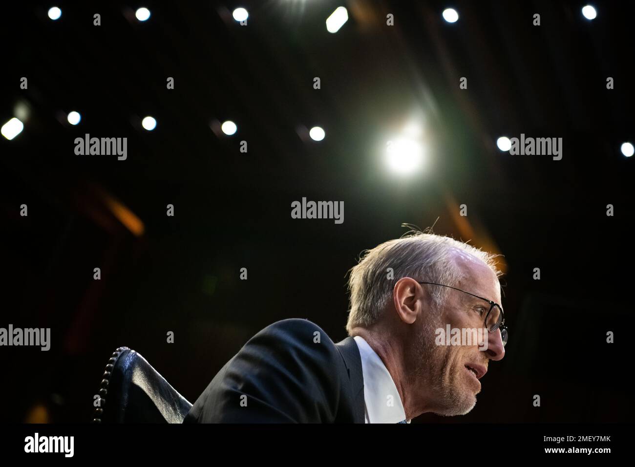 Washington, USA. 24th Jan, 2023. Joe Berchtold, President and CFO of ...