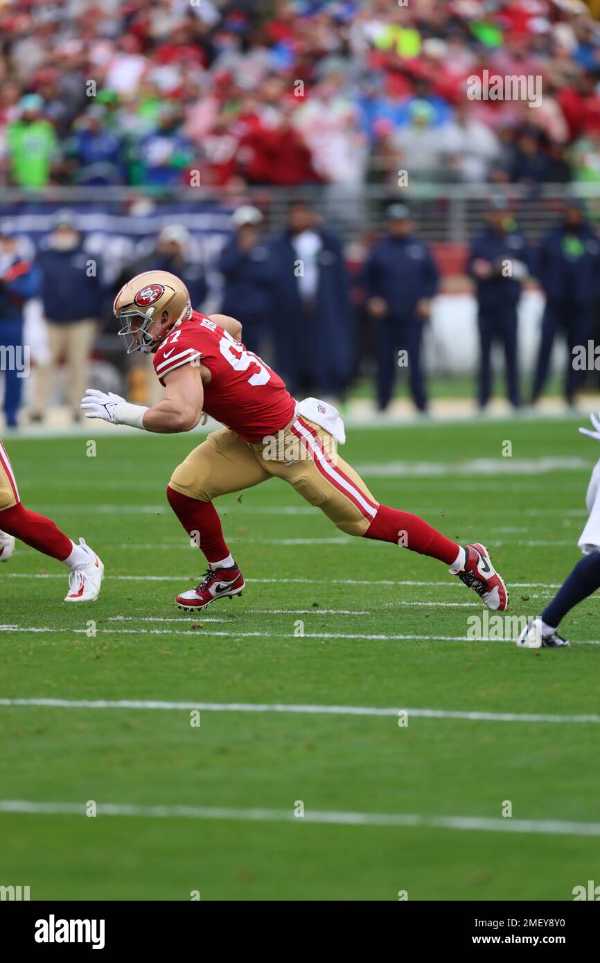 San Francisco 49ers defensive end Drake Jackson (95)during the NFL ...