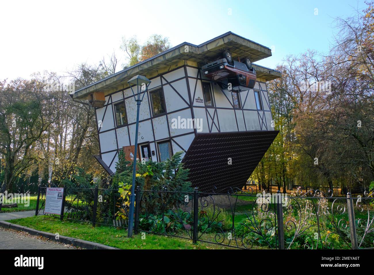 Russia, Kaliningrad, October 30, 2022.Exhibition installation form ...