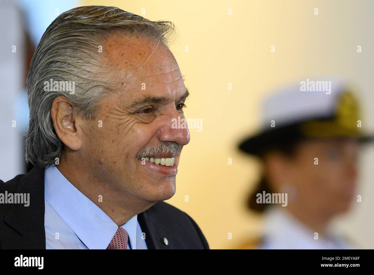 Argentine president alberto fernandez hi-res stock photography and ...