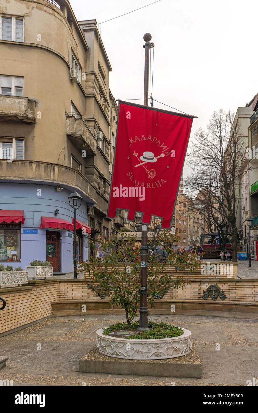 Serbia flag many red hi-res stock photography and images - Alamy