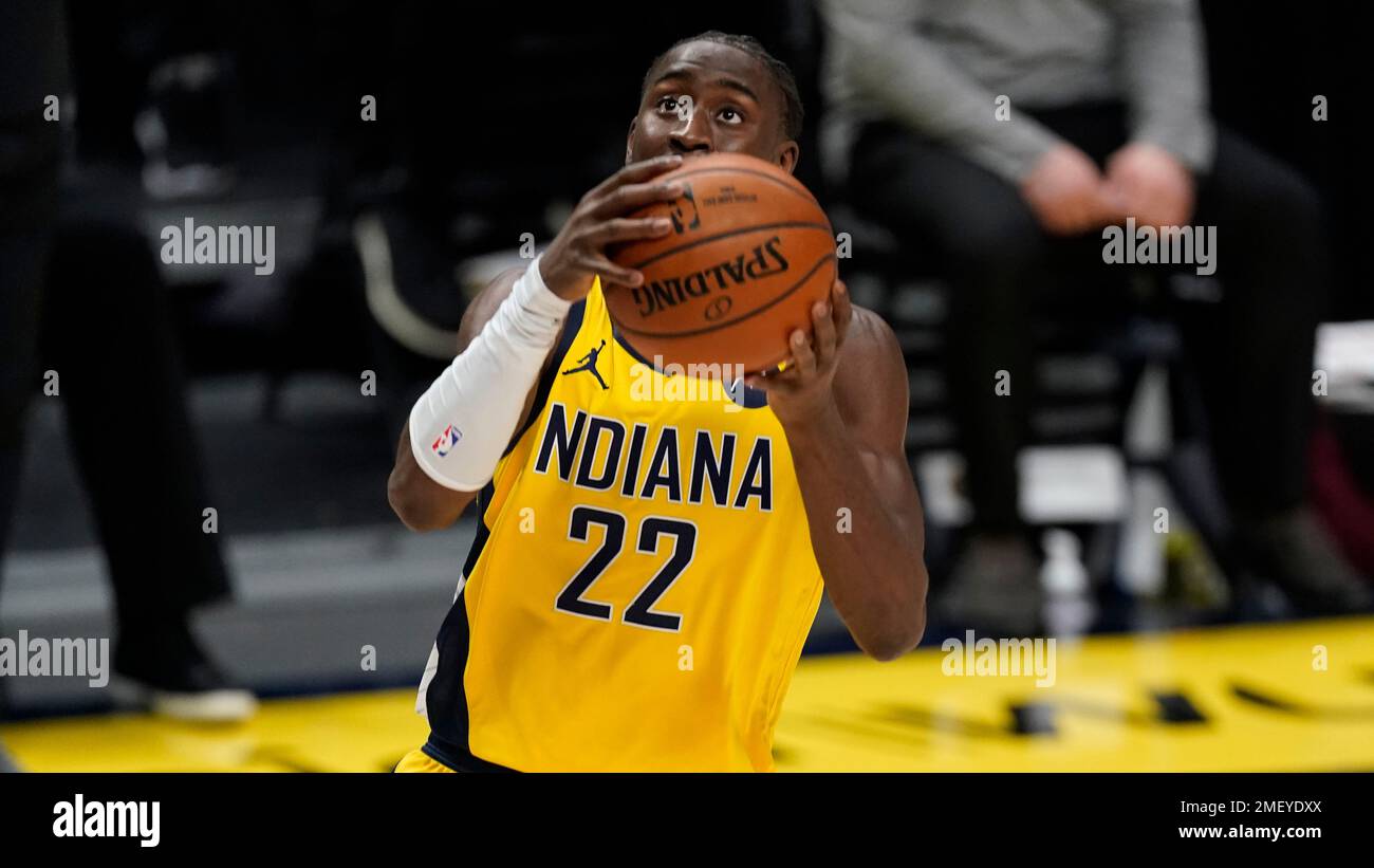 Indiana Pacers guard Caris LeVert (22) in the second half of an NBA ...