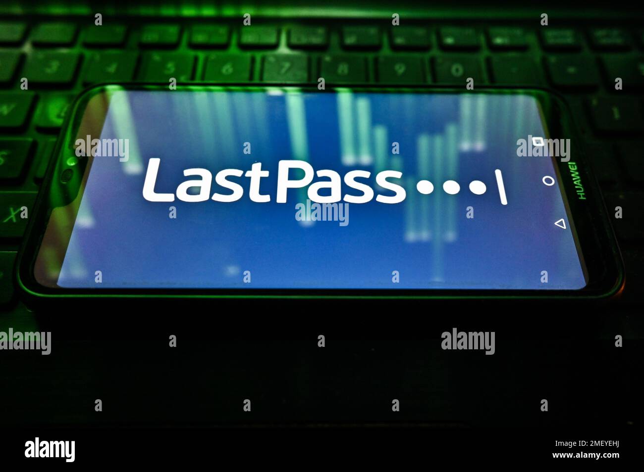 In this photo illustration, a LastPass logo is displayed on a ...