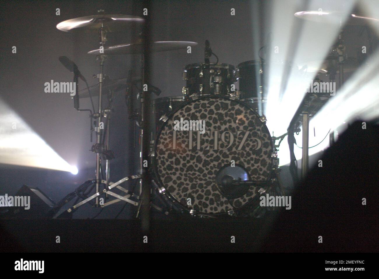 The 1975 in concert from the Terminal 5 in New York Stock Photo - Alamy