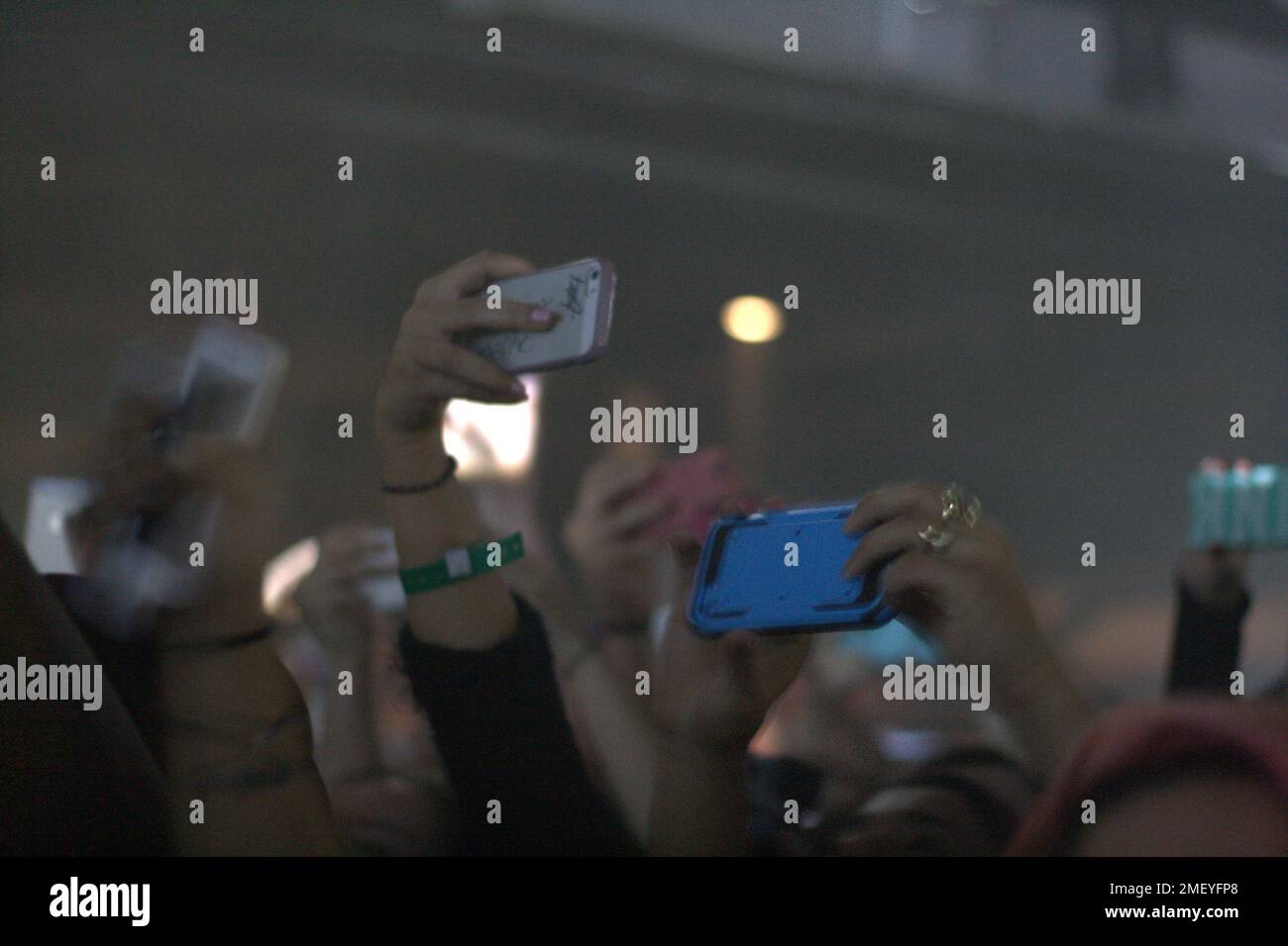 The 1975 in concert from the Terminal 5 in New York Stock Photo - Alamy