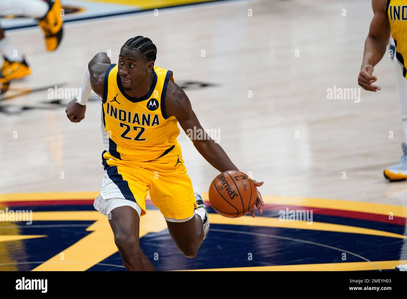 Indiana Pacers guard Caris LeVert (22) in the second half of an NBA ...