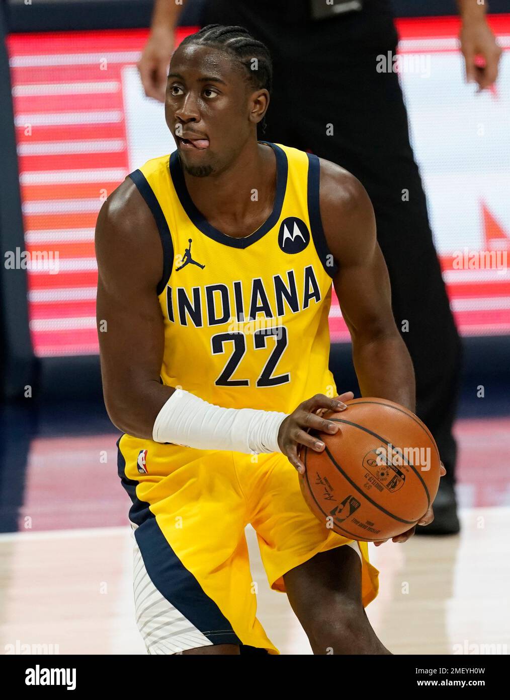 Indiana Pacers guard Caris LeVert (22) in the second half of an NBA ...