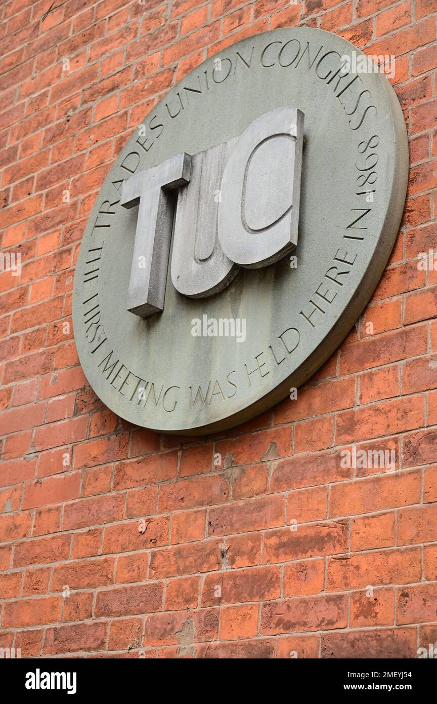 First meeting of the TUC Stock Photo - Alamy