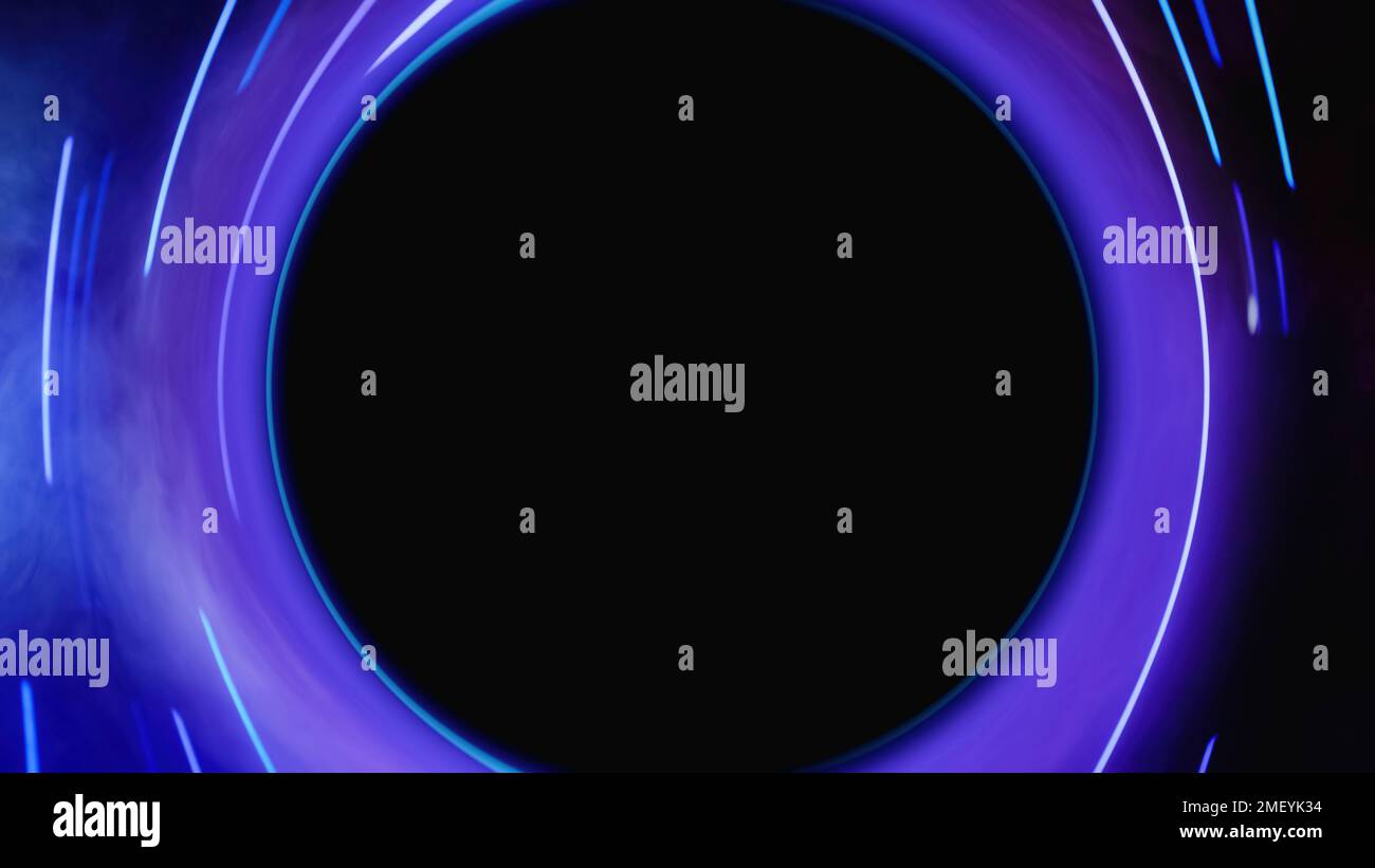 neon background blur glow color light circle frame Stock Photo - Alamy
