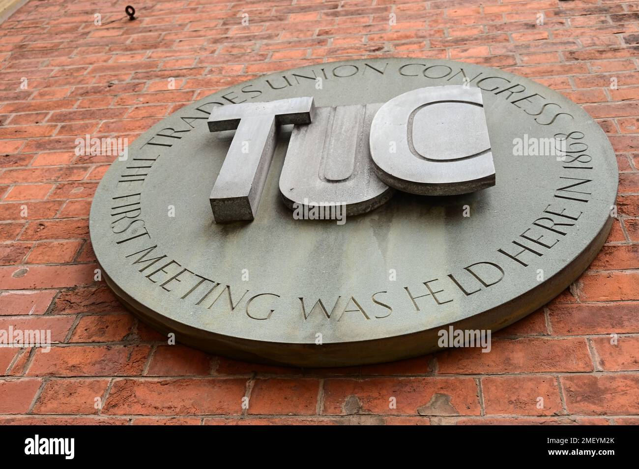 First meeting of the TUC Stock Photo - Alamy