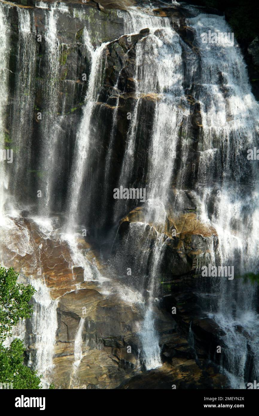 The Upper Whitewater Falls in North Carolina, USA Stock Photo - Alamy
