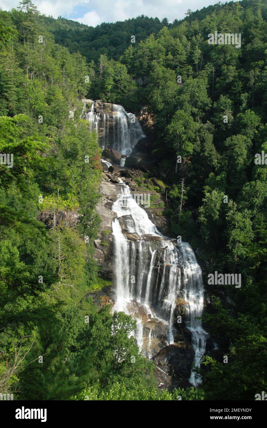 The Upper Whitewater Falls in North Carolina, USA Stock Photo - Alamy
