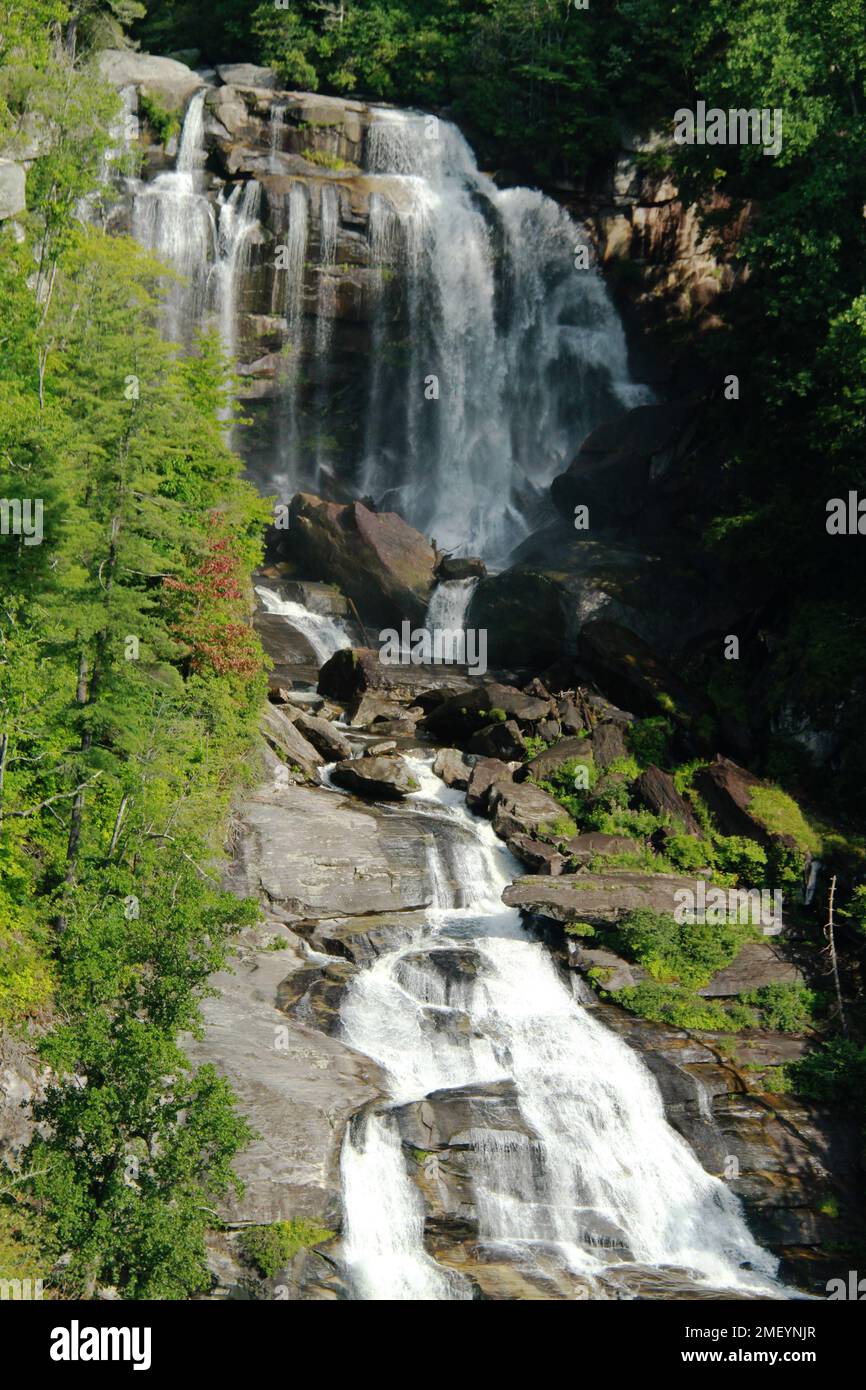 The Upper Whitewater Falls in North Carolina, USA Stock Photo - Alamy
