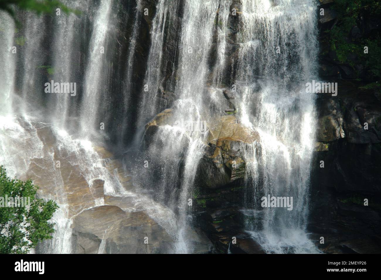 The Upper Whitewater Falls in North Carolina, USA Stock Photo - Alamy
