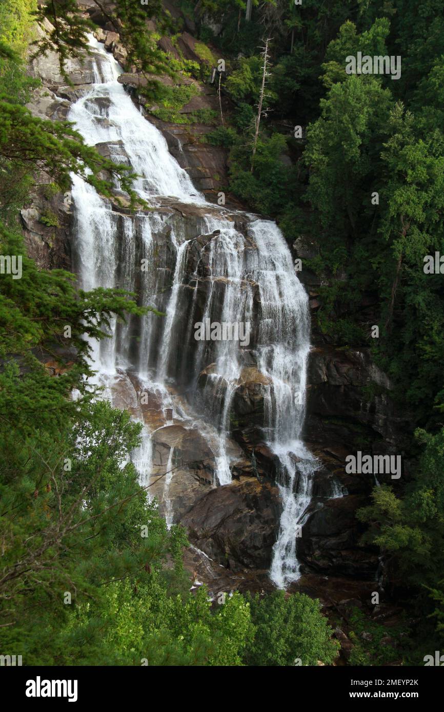 The Upper Whitewater Falls in North Carolina, USA Stock Photo - Alamy