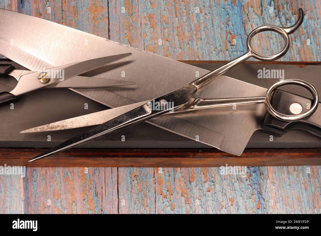 Sharpening stone hi-res stock photography and images - Alamy