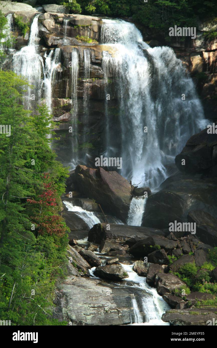 The Upper Whitewater Falls in North Carolina, USA Stock Photo - Alamy