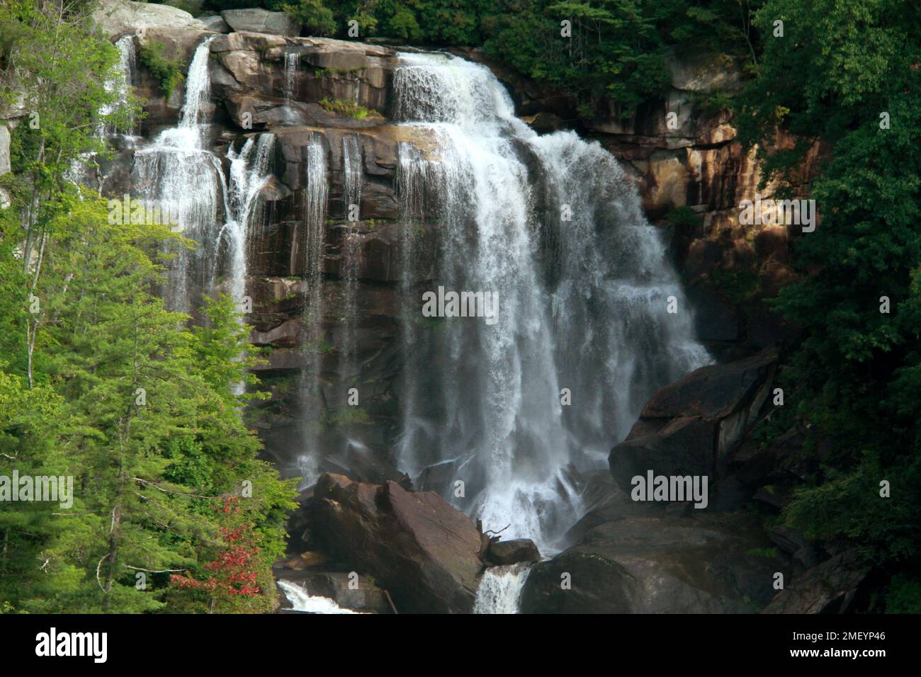The Upper Whitewater Falls in North Carolina, USA Stock Photo - Alamy