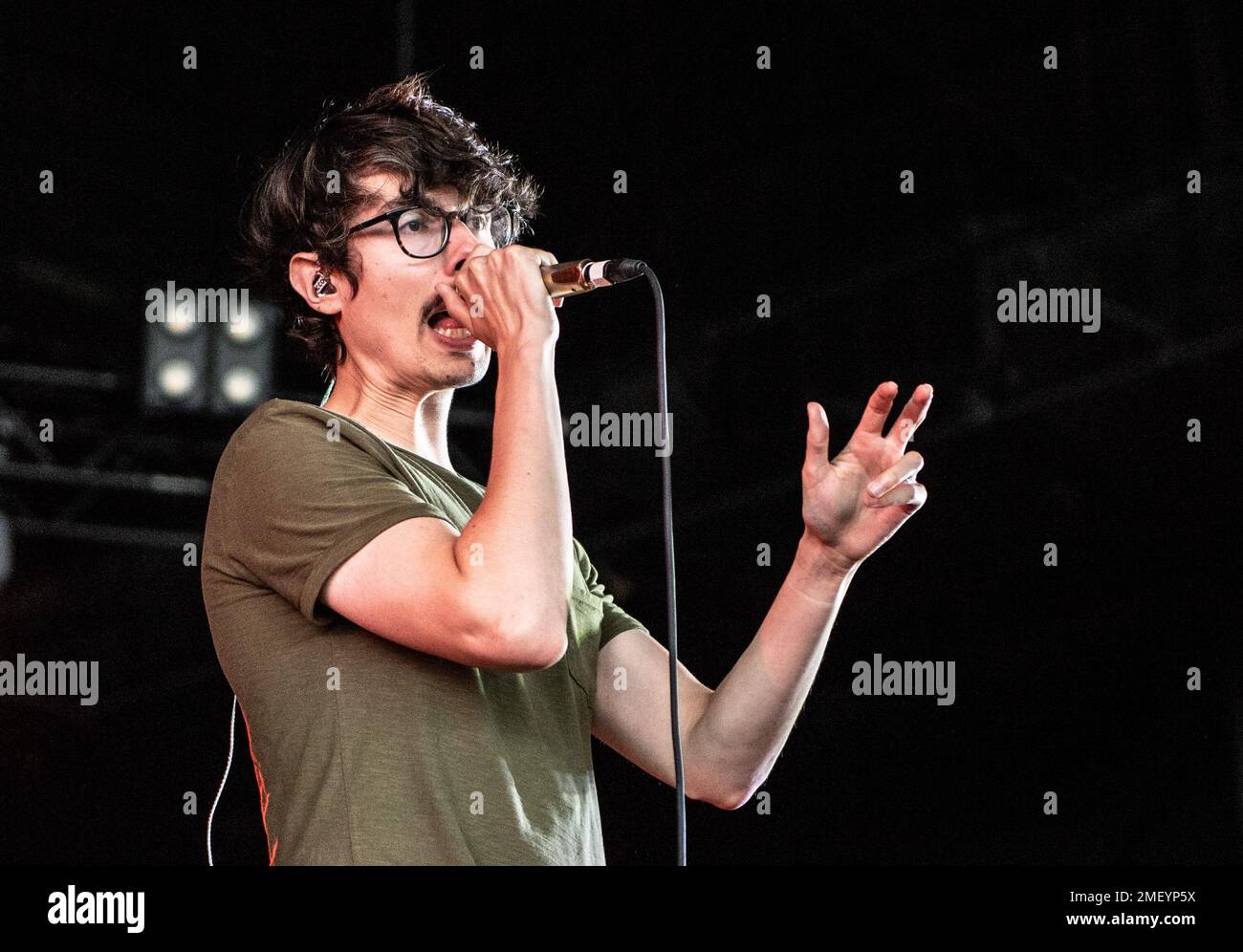 Joywave in concert at the Coral Sky Ampitheatre Stock Photo - Alamy
