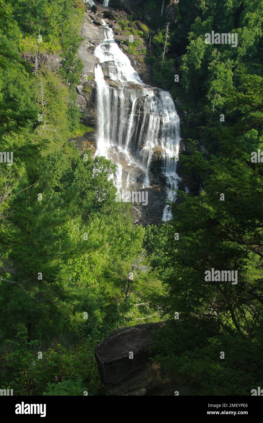 The Upper Whitewater Falls in North Carolina, USA Stock Photo - Alamy