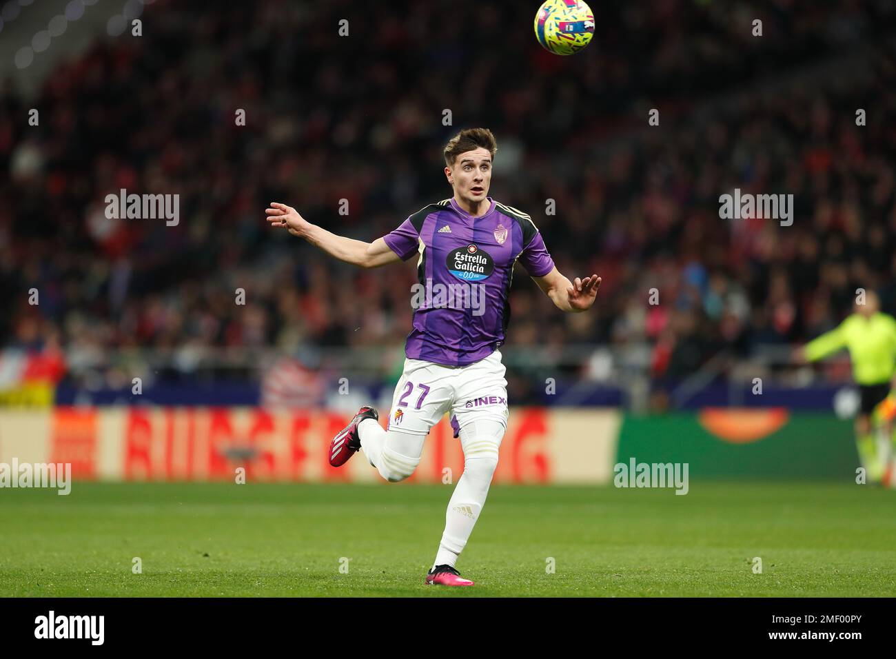 Madrid, Spain. 21st Jan, 2023. Ivan Fresneda (Valladolid) Football ...