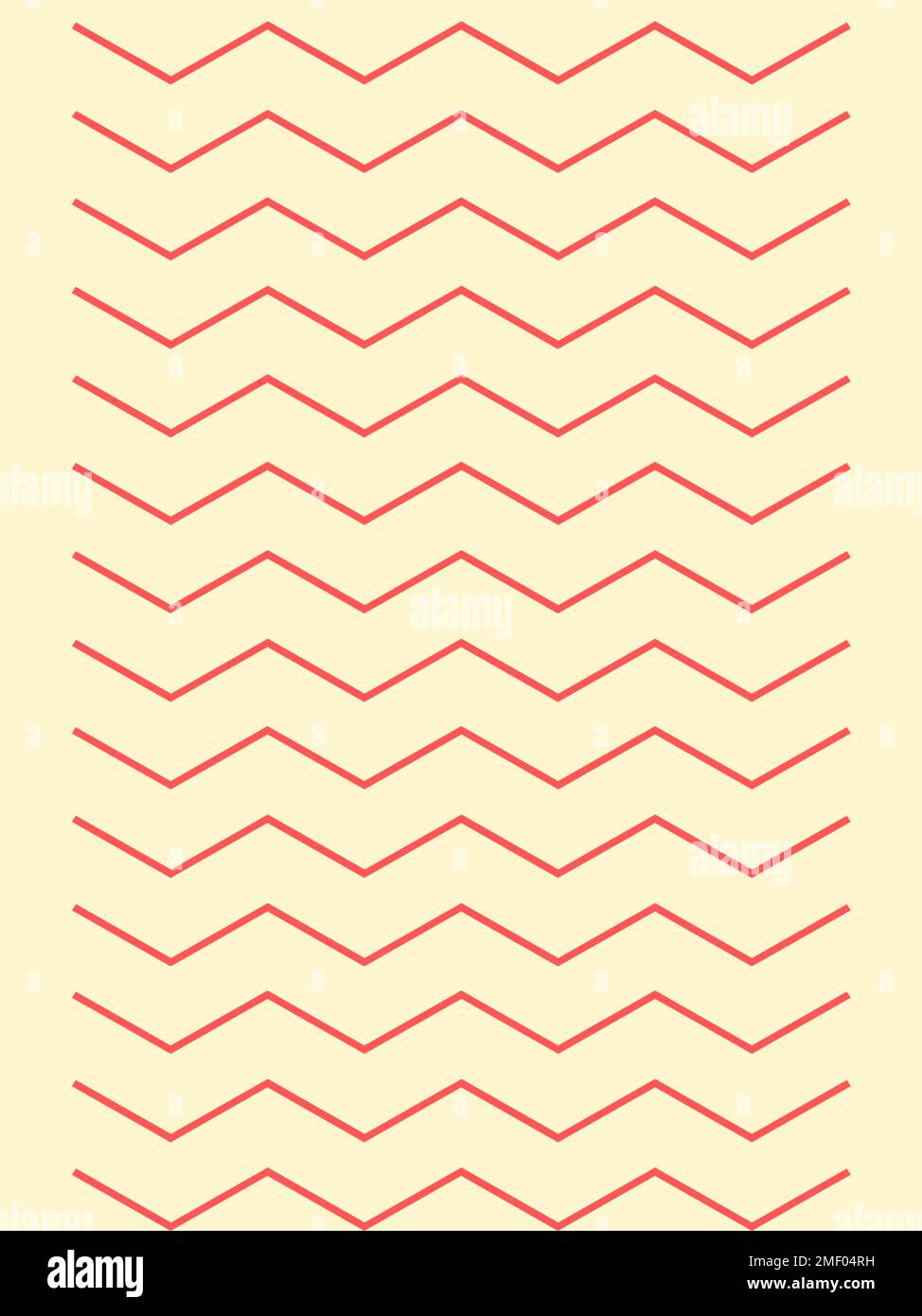 Red wavy lines of a geometric seamless pattern, perfect background ...