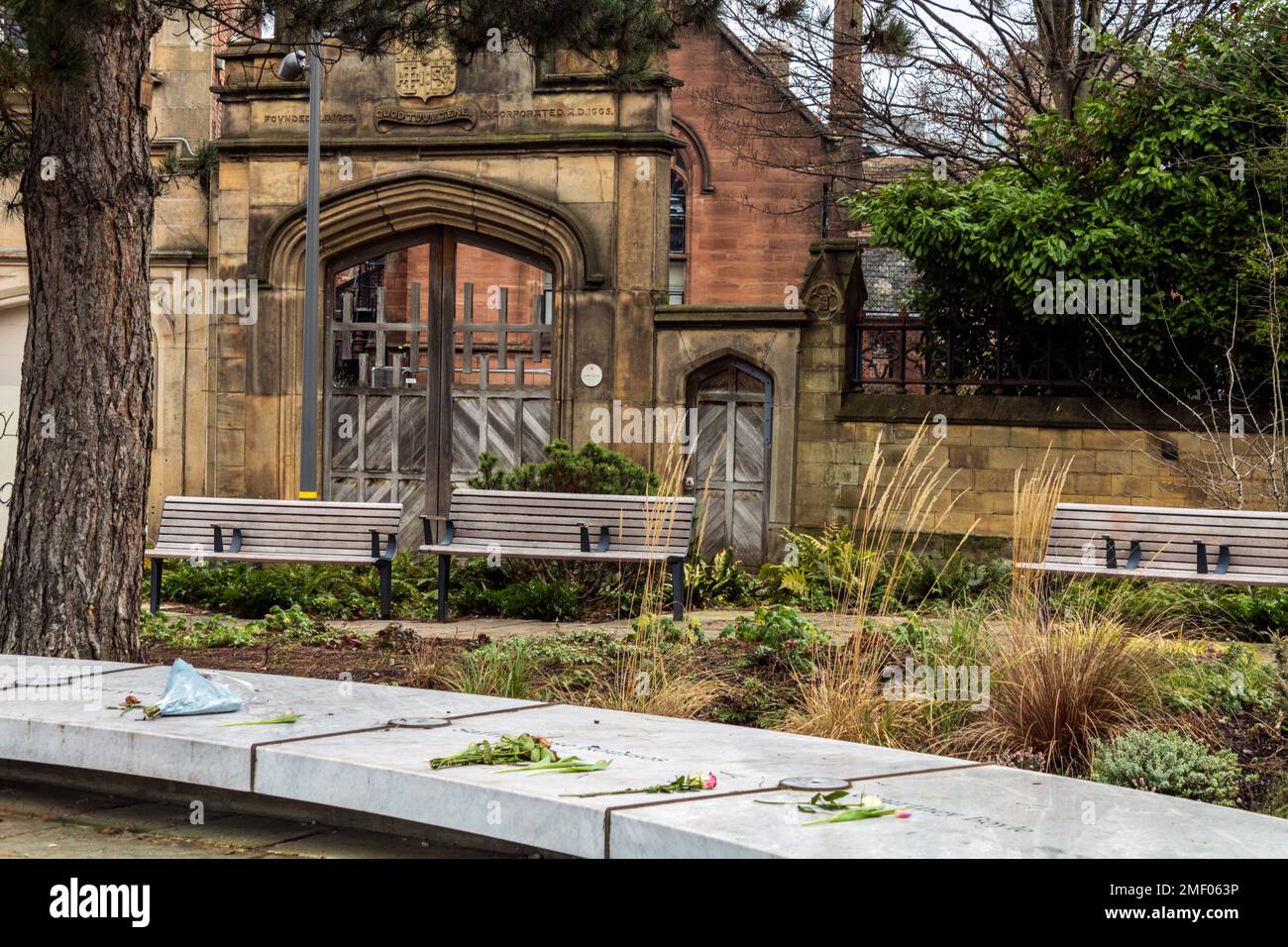 Arena bombing memorial hi-res stock photography and images - Alamy