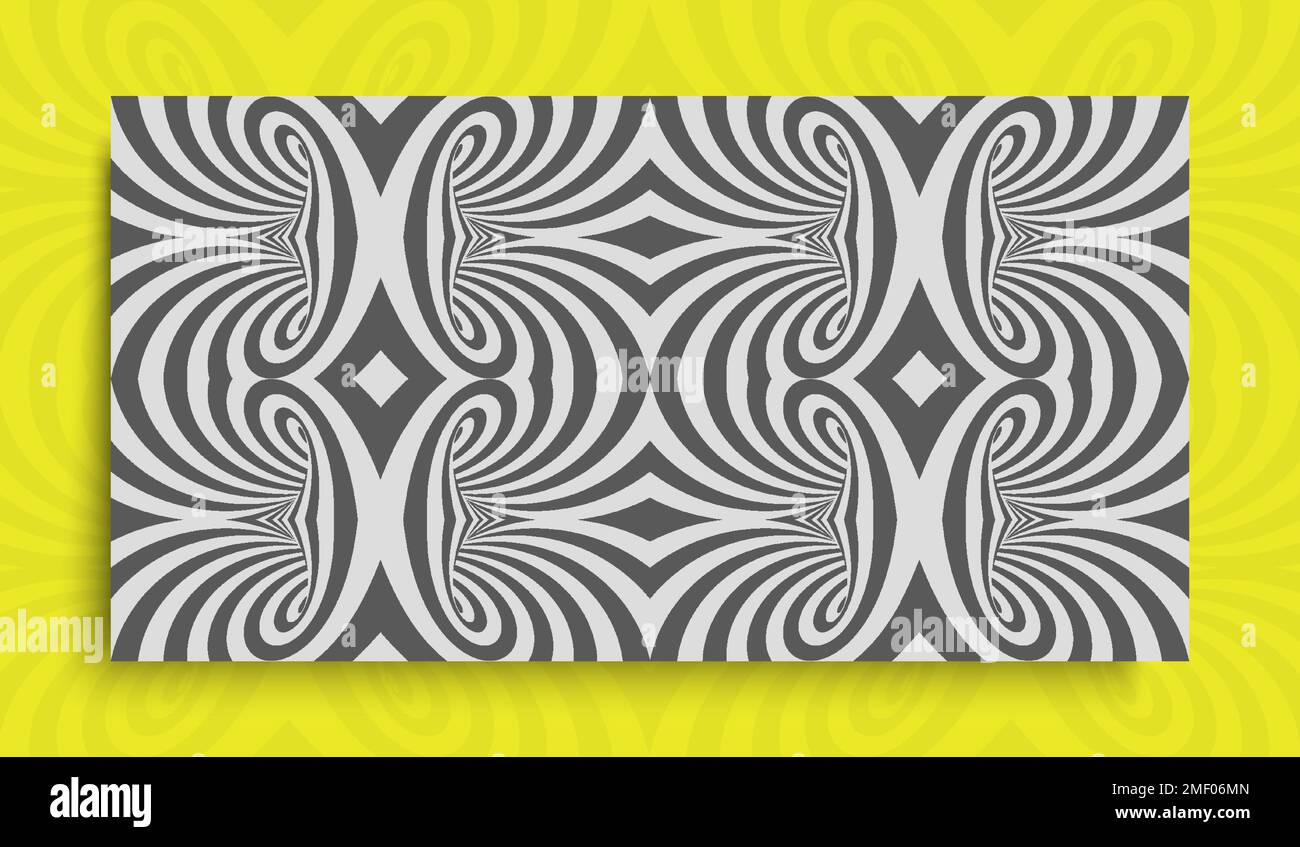 Black and white striped background. Pattern with optical illusion ...