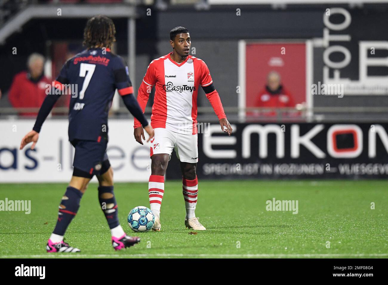 EMMEN, 24-01-2023, Stadion De Oude Meerdijk, football, Dutch Eredivisie ...