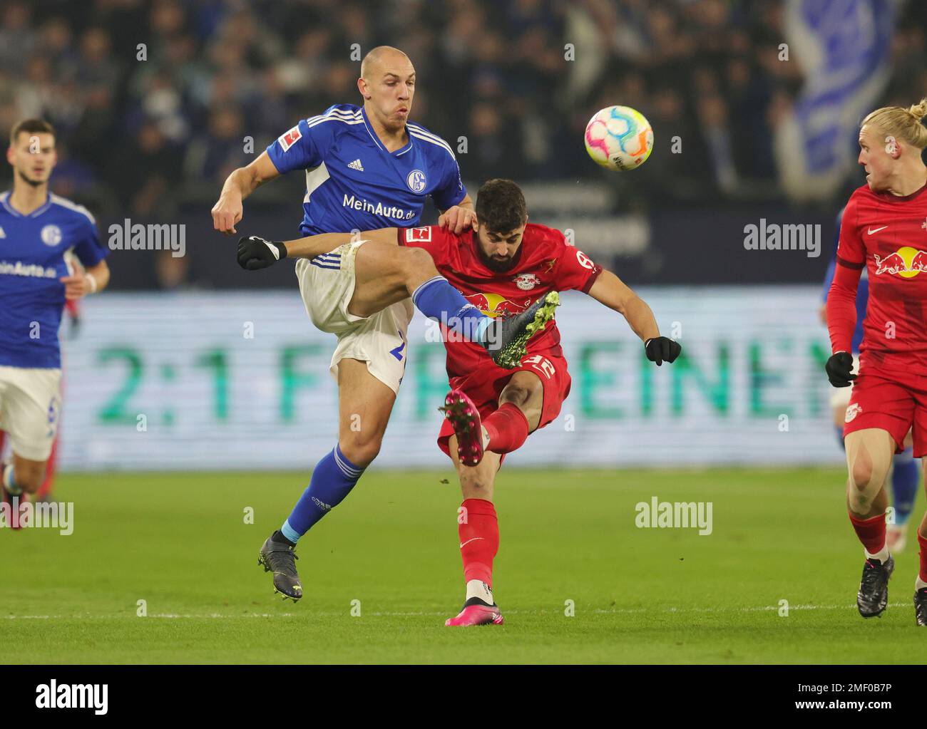 Gelsenkirchen, Deutschland. 24th Jan, 2023. firo : 01/24/2023, football ...