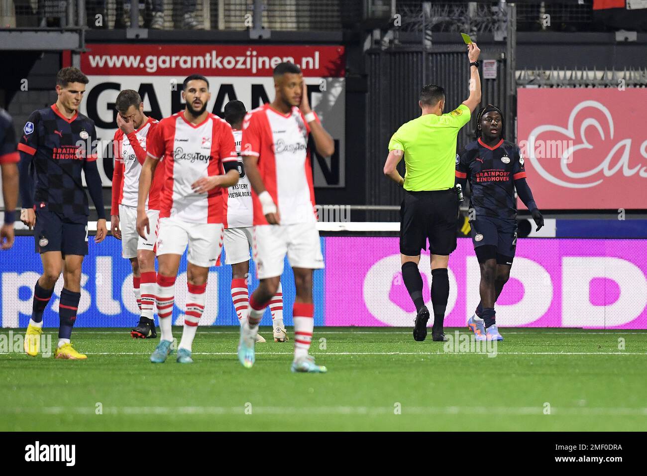 EMMEN, 24-01-2023, Stadion De Oude Meerdijk, football, Dutch Eredivisie ...