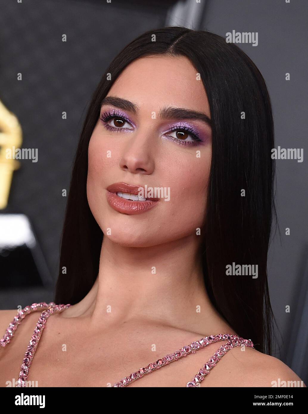 Due Lipa, winner of the award for best pop vocal album for "Future ...