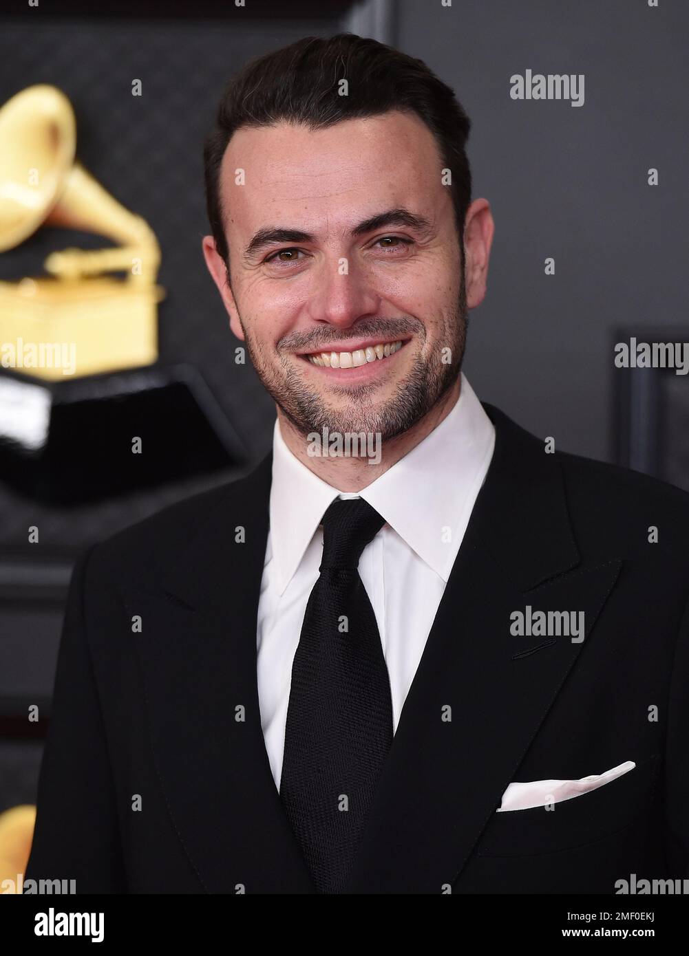 Ben Winston arrives at the 63rd annual Grammy Awards at the Los Angeles ...