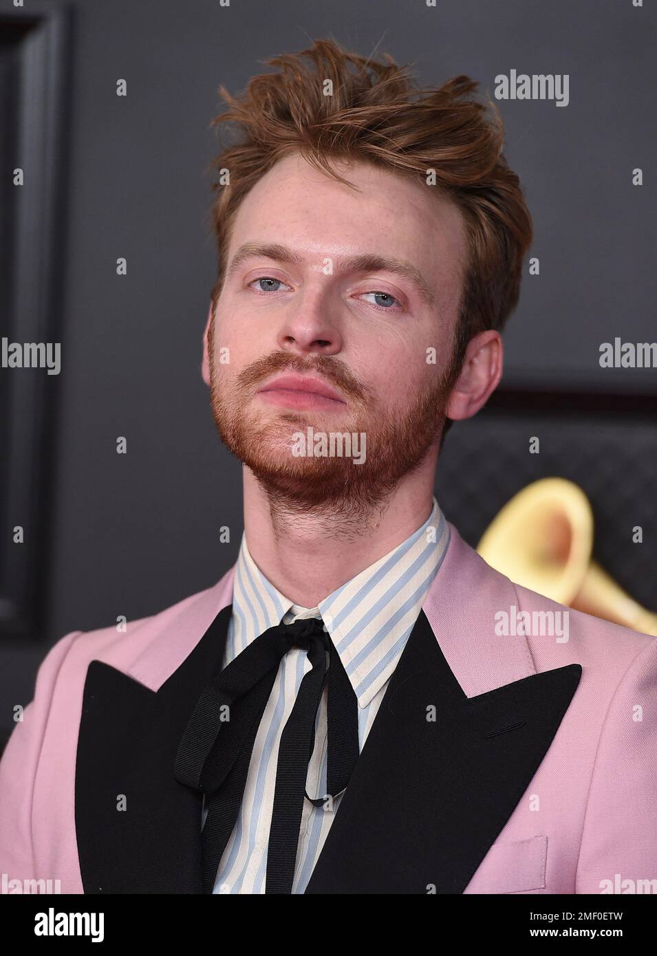 Finneas arrives at the 63rd annual Grammy Awards at the Los Angeles ...