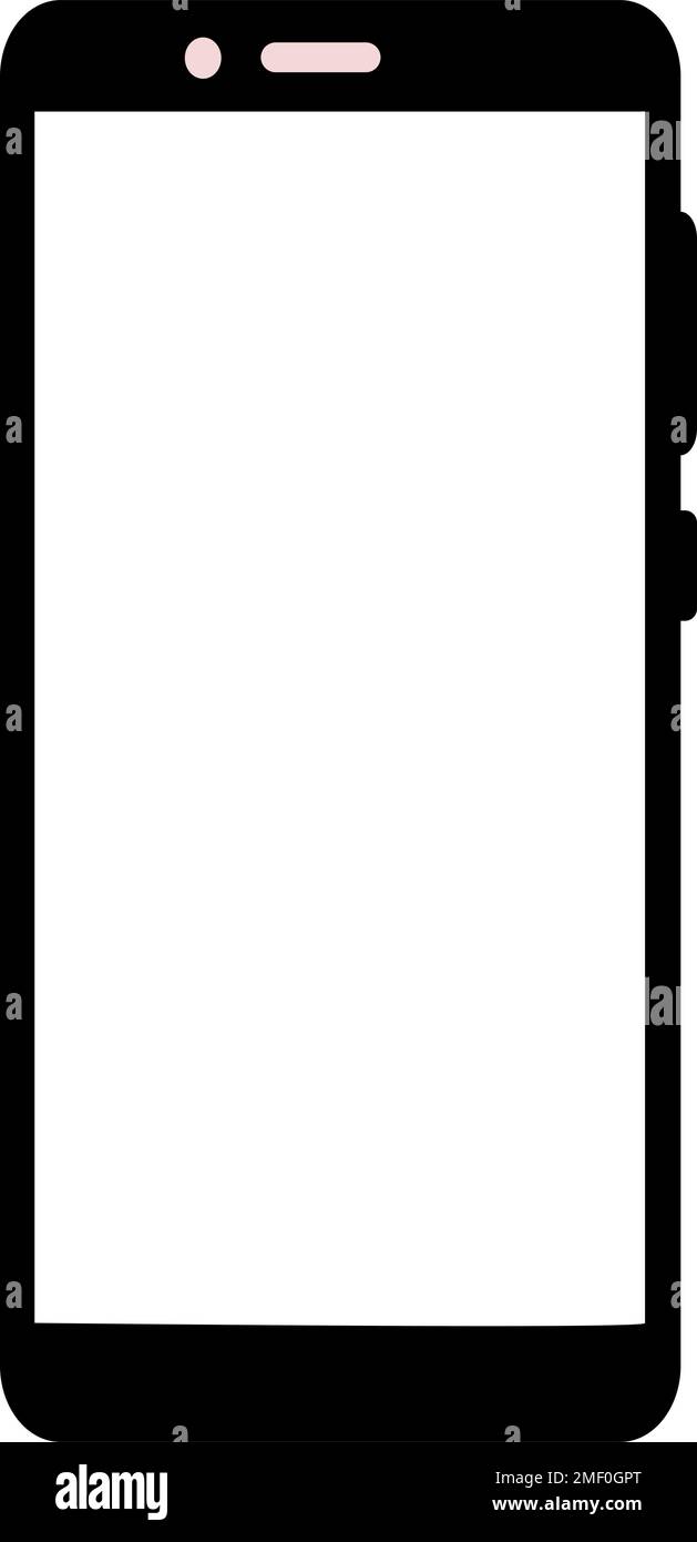 Flip phone cell Stock Vector Images - Alamy