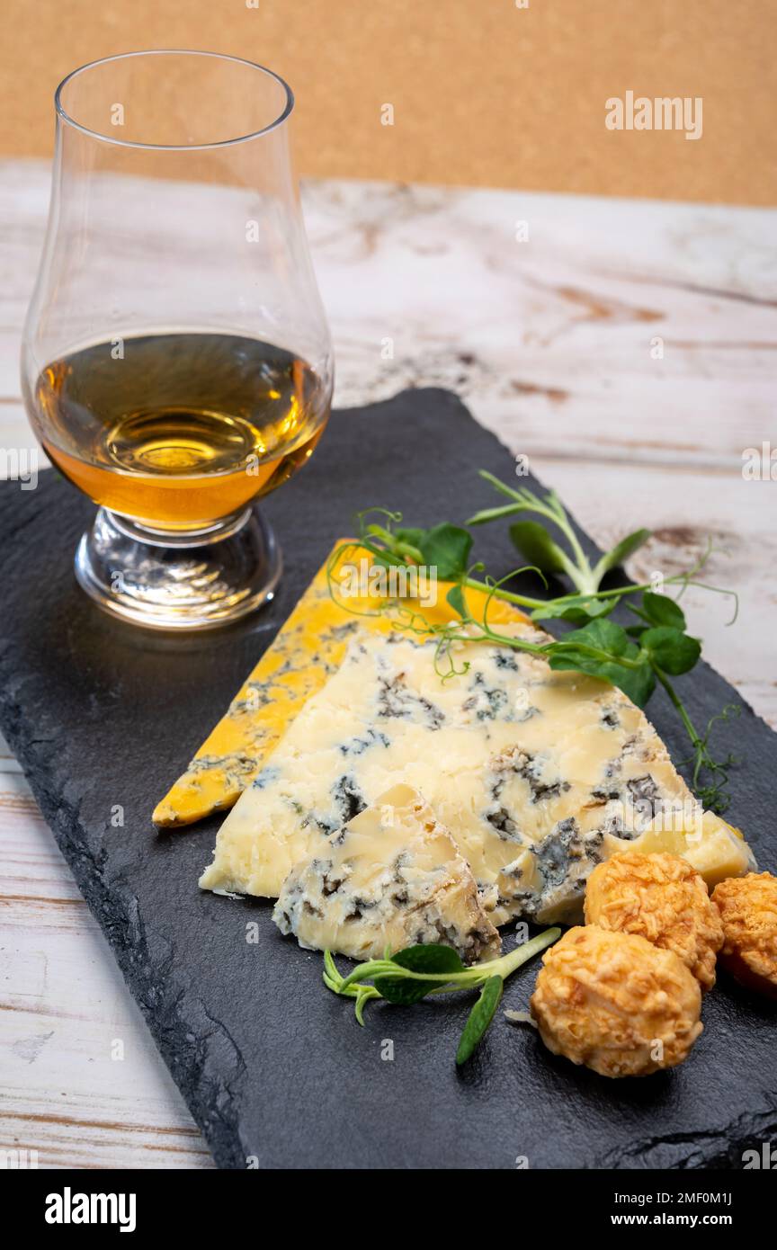 Tasting of Scottish single malt or blended whisky with English cheeses ...