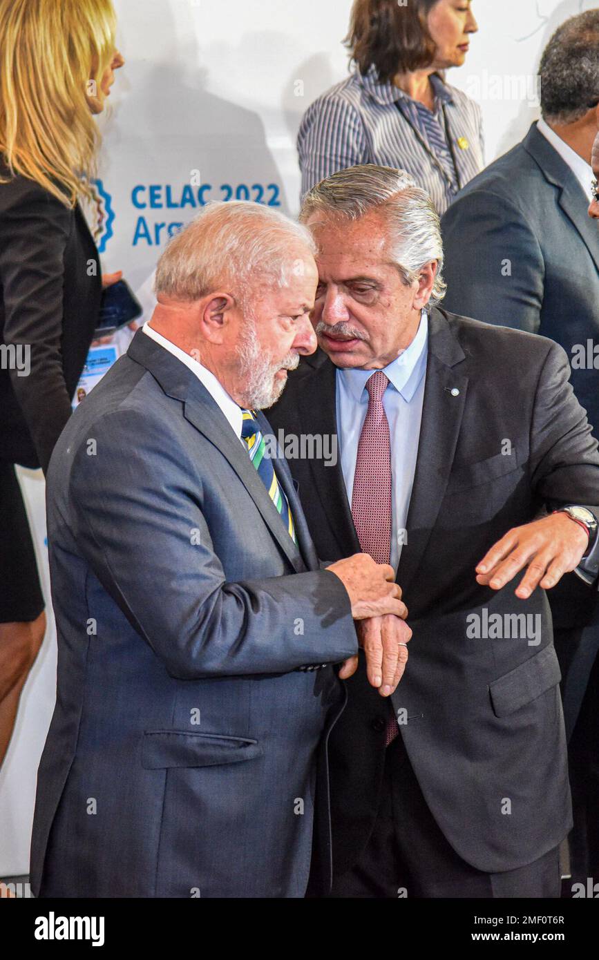 Buenos Aires, Argentina. 24th Jan, 2023. The President of Argentina ...