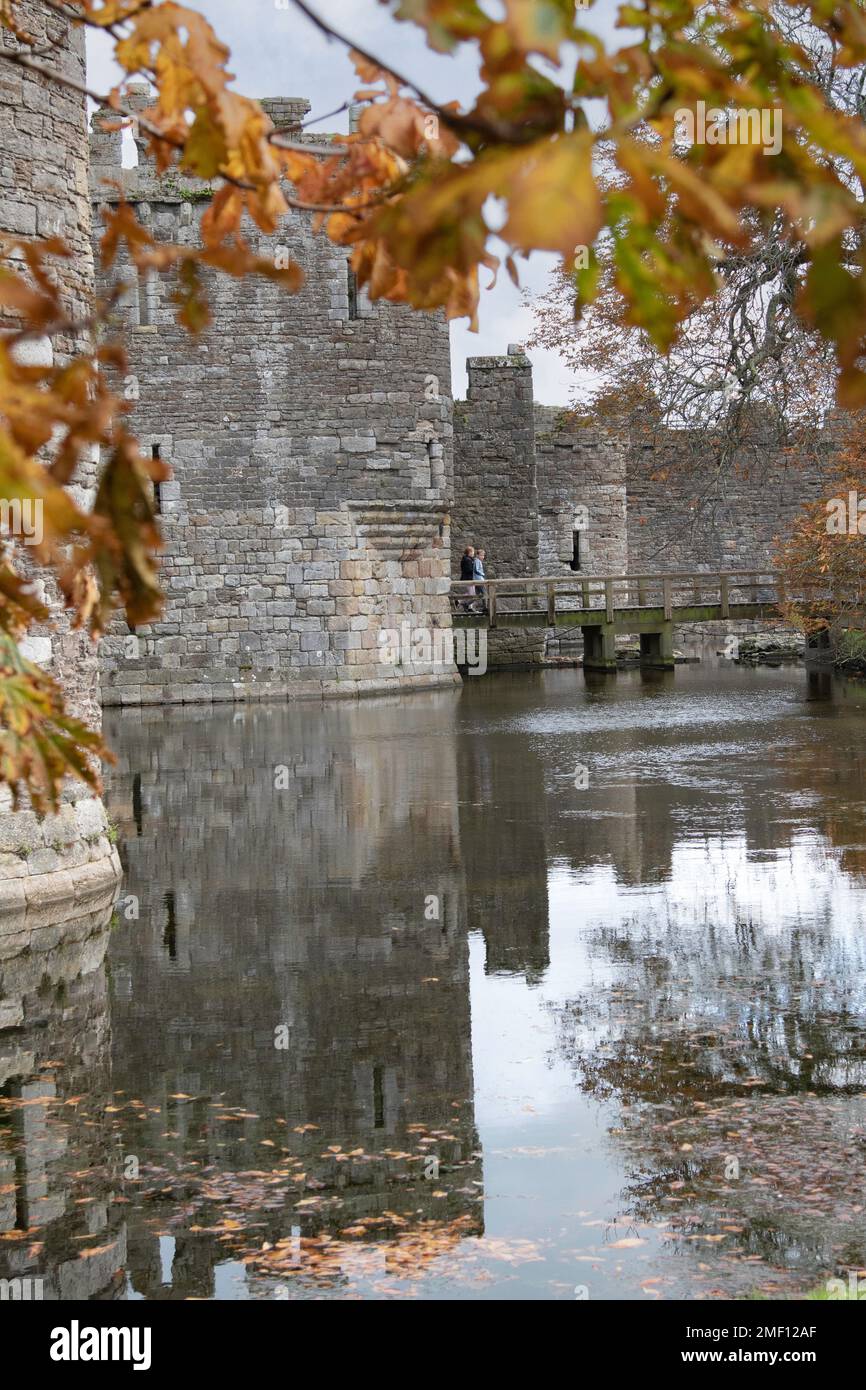 Beaumaris castle in autumn hi-res stock photography and images - Alamy