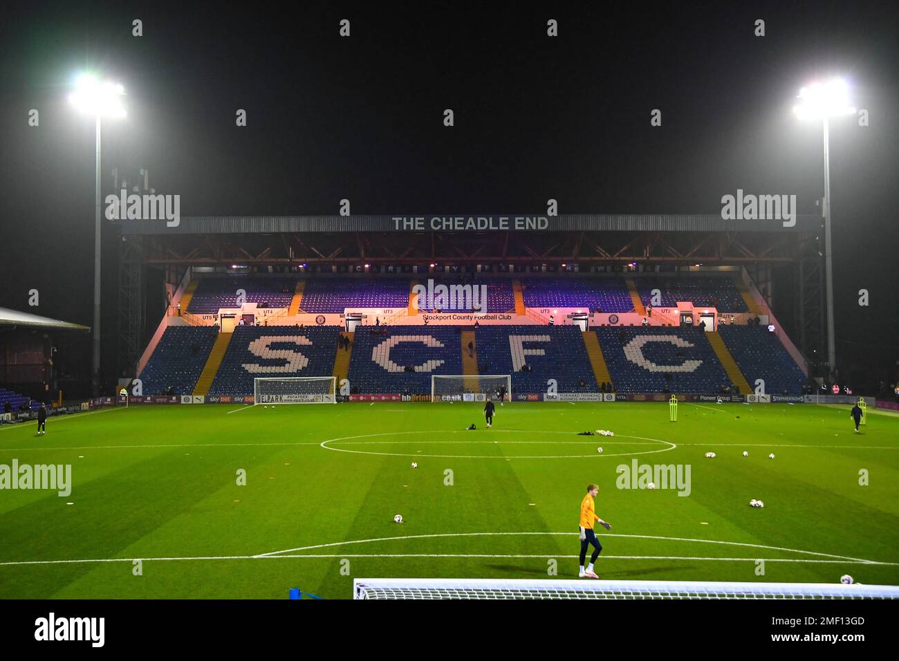 Edgeley park general view hi-res stock photography and images - Alamy