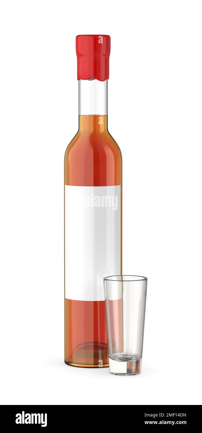 Tall bottle brandy whisky hi-res stock photography and images - Alamy