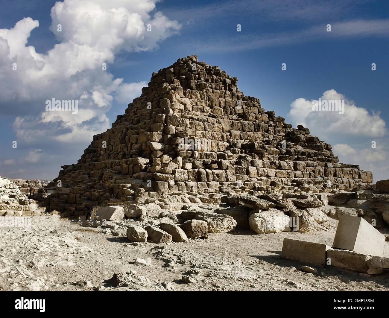 Giza pyramids, cairo, egypt Stock Photo - Alamy