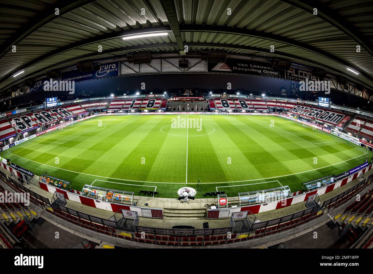 ROTTERDAM, Netherlands, 24-01-2023, football, Stadium Spangen, Dutch ...