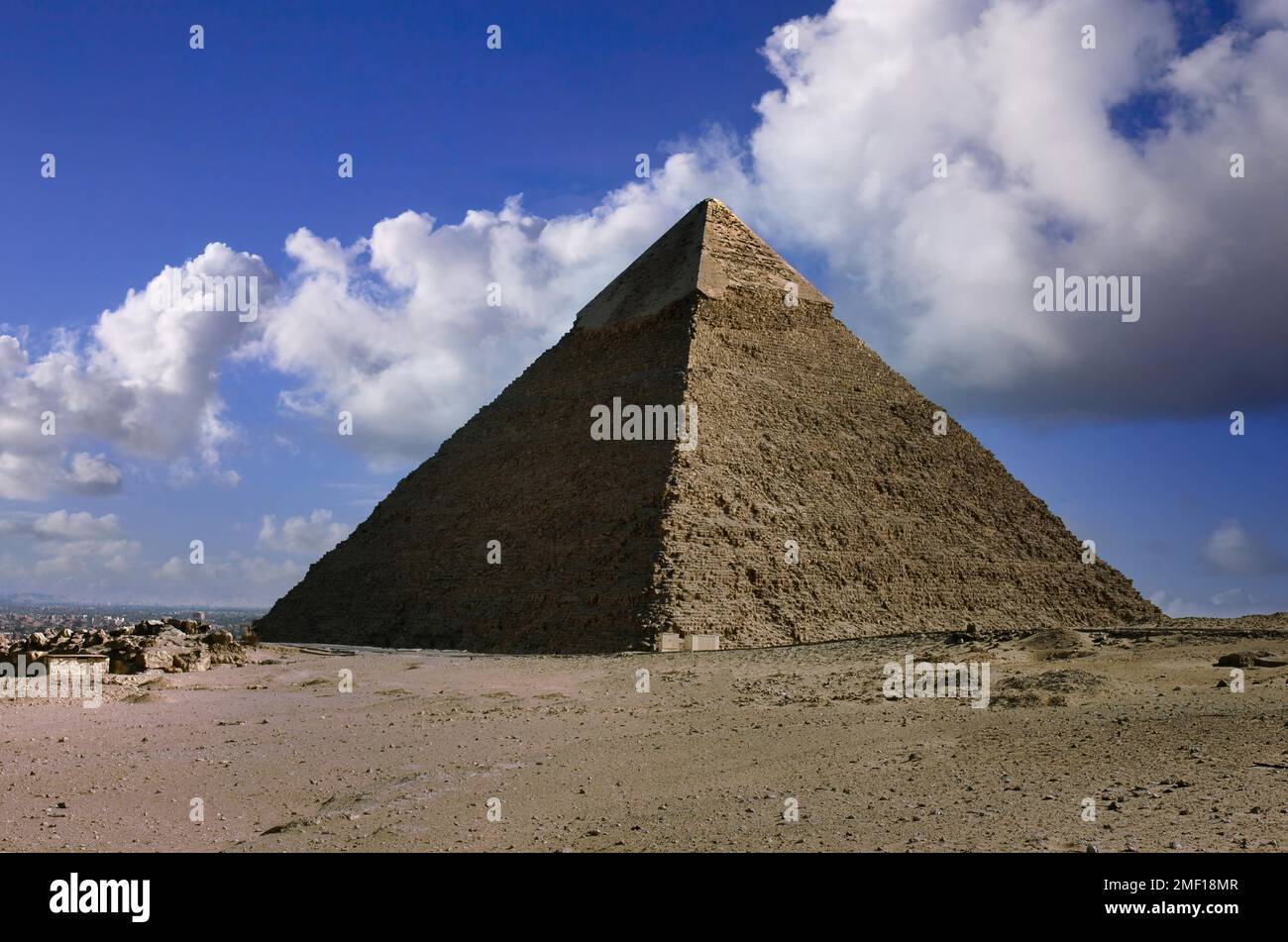 Giza pyramids, cairo, egypt Stock Photo - Alamy