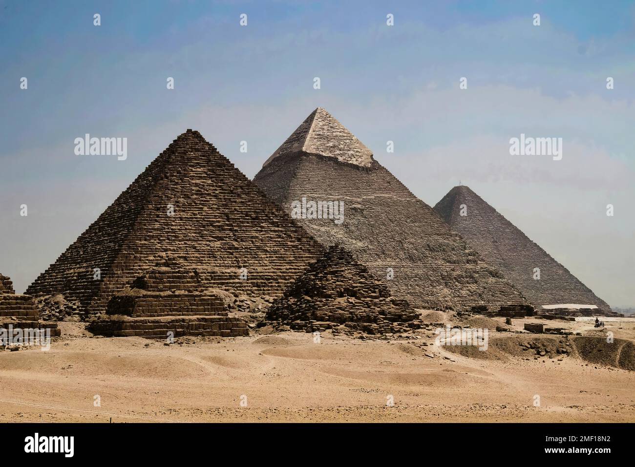 Giza pyramids, cairo, egypt Stock Photo - Alamy