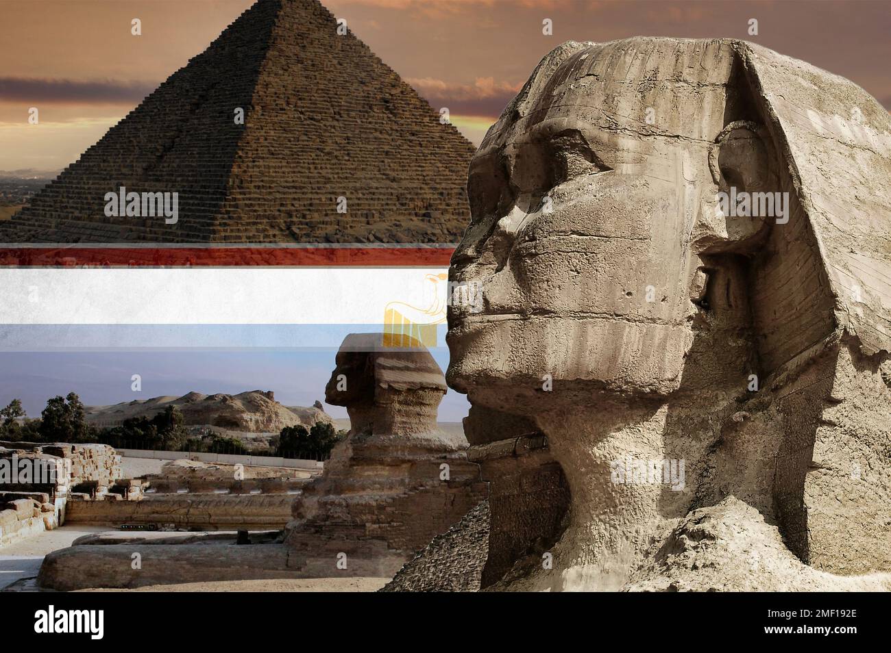 Great pyramid of giza sunset hi-res stock photography and images - Alamy