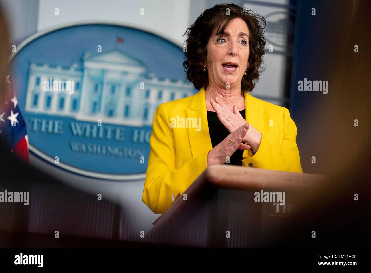 National Security Council Coordinator for U.S. Southern Border Roberta ...