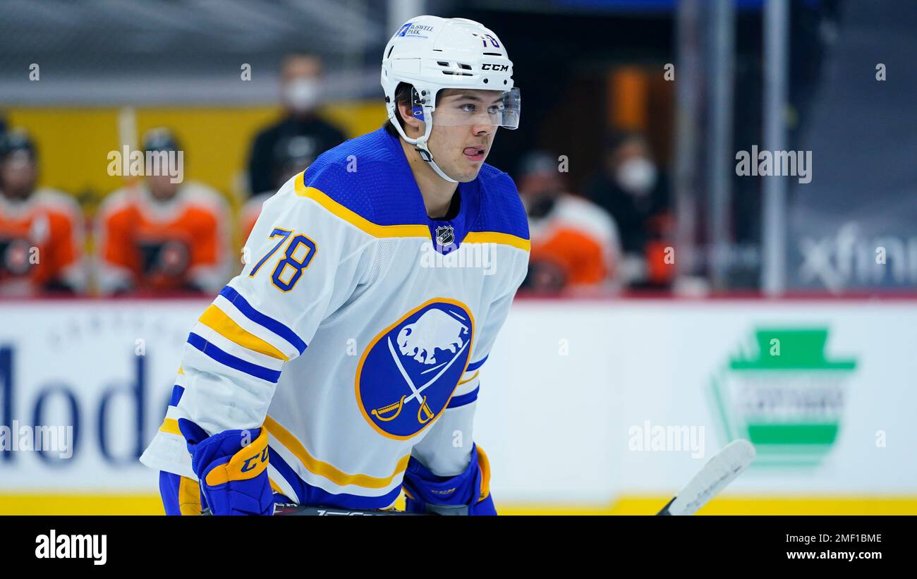 Buffalo Sabres' Jacob Bryson plays during an NHL hockey game against ...