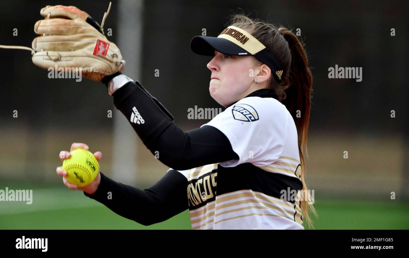 Western Michigan pitcher Reily Galloway (24) against Stephen F Austin ...